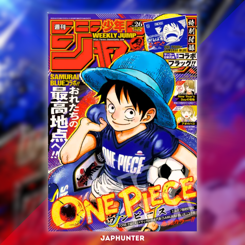 One Piece Weekly Shonen Jump Issue 26 2026 | Samurai Blue Luffy Cover ...